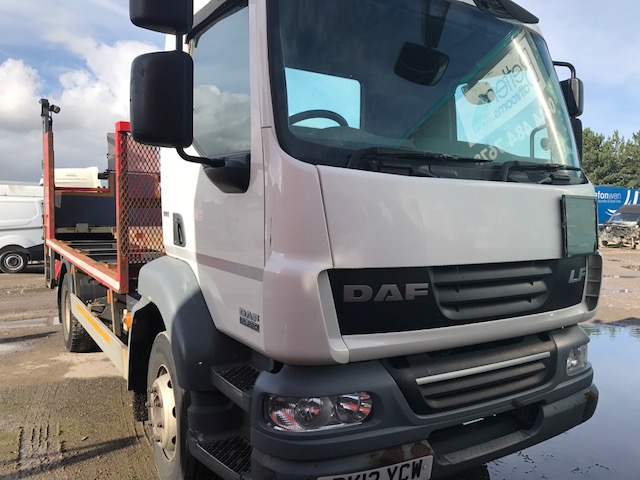 2012 DAF LF55.220 14Tonner with Gas Carrier Body (or as chassis cab ...