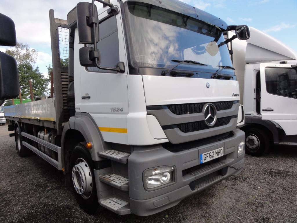 2012 Mercedes-Benz 1824 18 Tonner with 25ft Dropside Body - Used Trucks ...