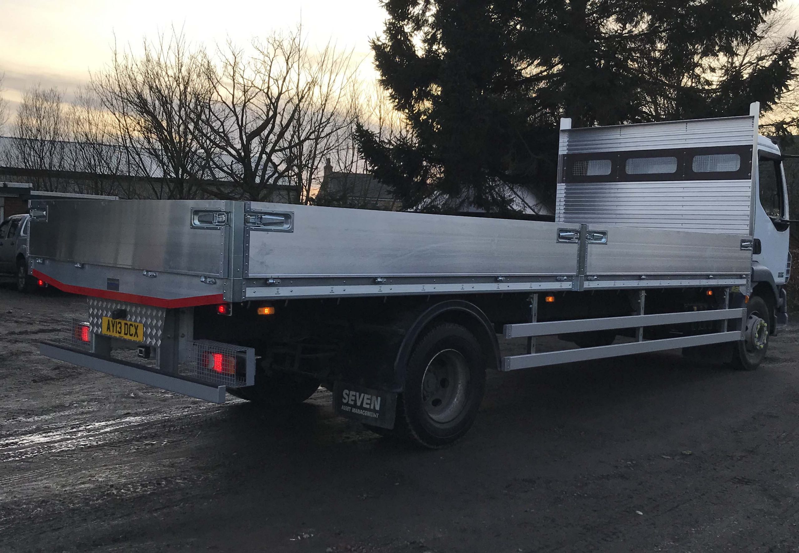 2013 DAF LF55.180 15Ton with NEW 23ft Scaffold Dropside Body - Used ...