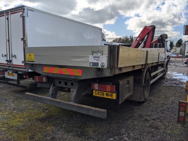 2008 Mercedes 18T Dropsider with Crane - ONLY 175000 miles - Used ...