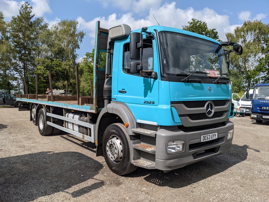 2013 Mercedes 26 Ton Flatbed - Used Trucks - Scaffolding Trucks - Crane ...
