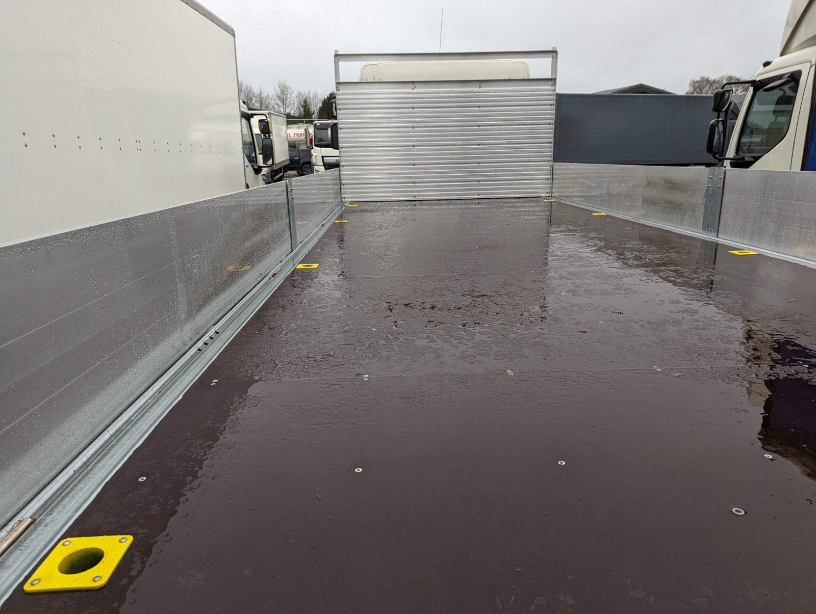 2016 EURO 6 DAF LF 14Ton with NEW Scaffold Spec dropside body on rear ...