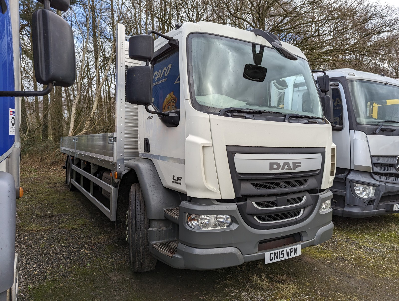 Euro 6 DAF 18T with NEW Scaffold Spec dropside body - Used Trucks ...