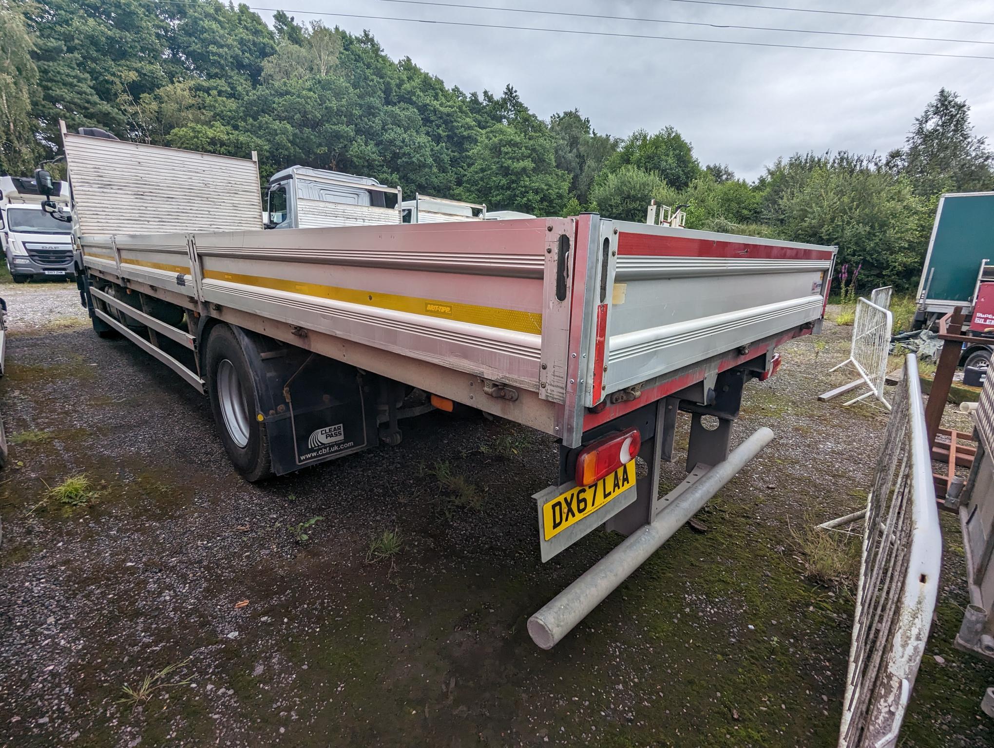 2018 DAF 18Ton Dropsider - Used Trucks - Scaffolding Trucks - Crane ...