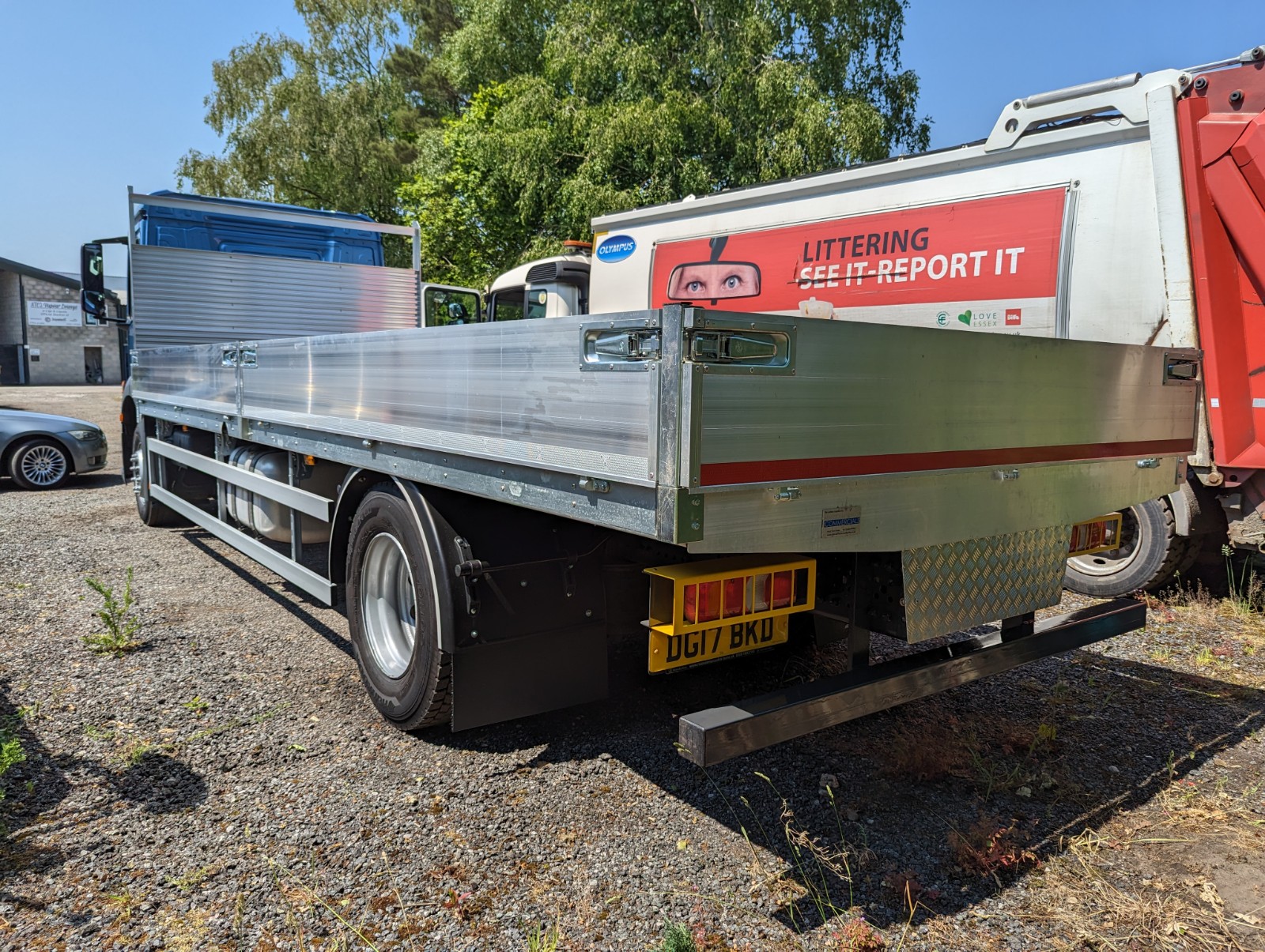 EURO6 2017 Mercedes 18T Scaffold Spec Dropside Truck - Only 175,000km ...