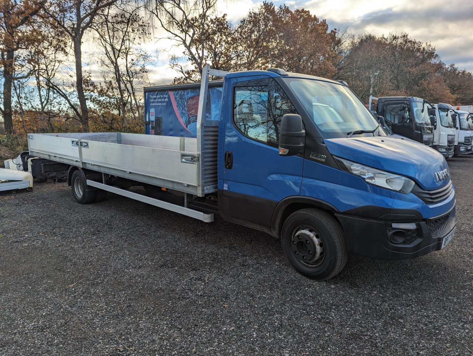 2017 Iveco Daily 7.2T Dropsiders - OVER 4Ton Payload & 21ft3 Body ...