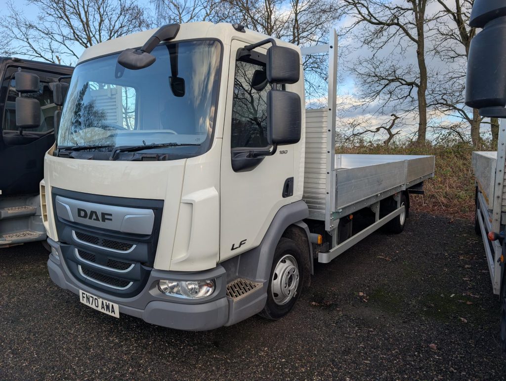 2020 DAF 7.5T with NEW 22FT Dropside Body - ONLY 89,000 miles - Used ...